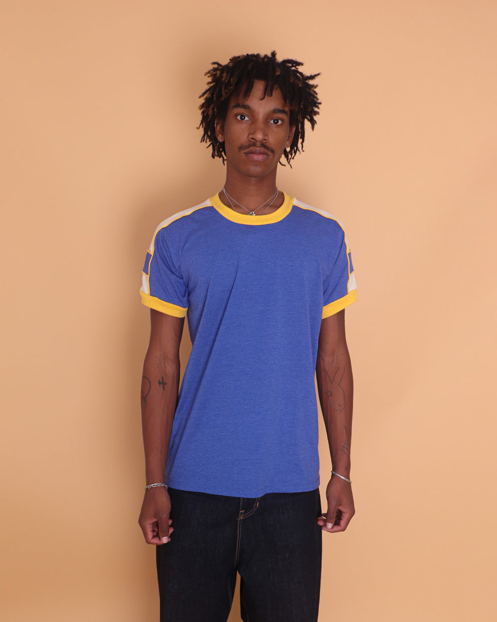 UNISEX JULIAN TEE - ROYAL – CAMP Collection